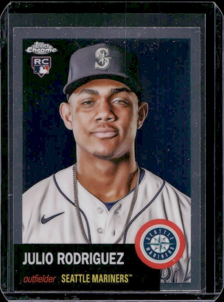 2022 Topps Chrome Platinum Julio Rodriguez RC #171 Mariners | eBay