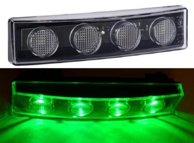 1x LED Front Sunvisor Marker GREEN Light OEM 1910437 for Scania P/R/G ...