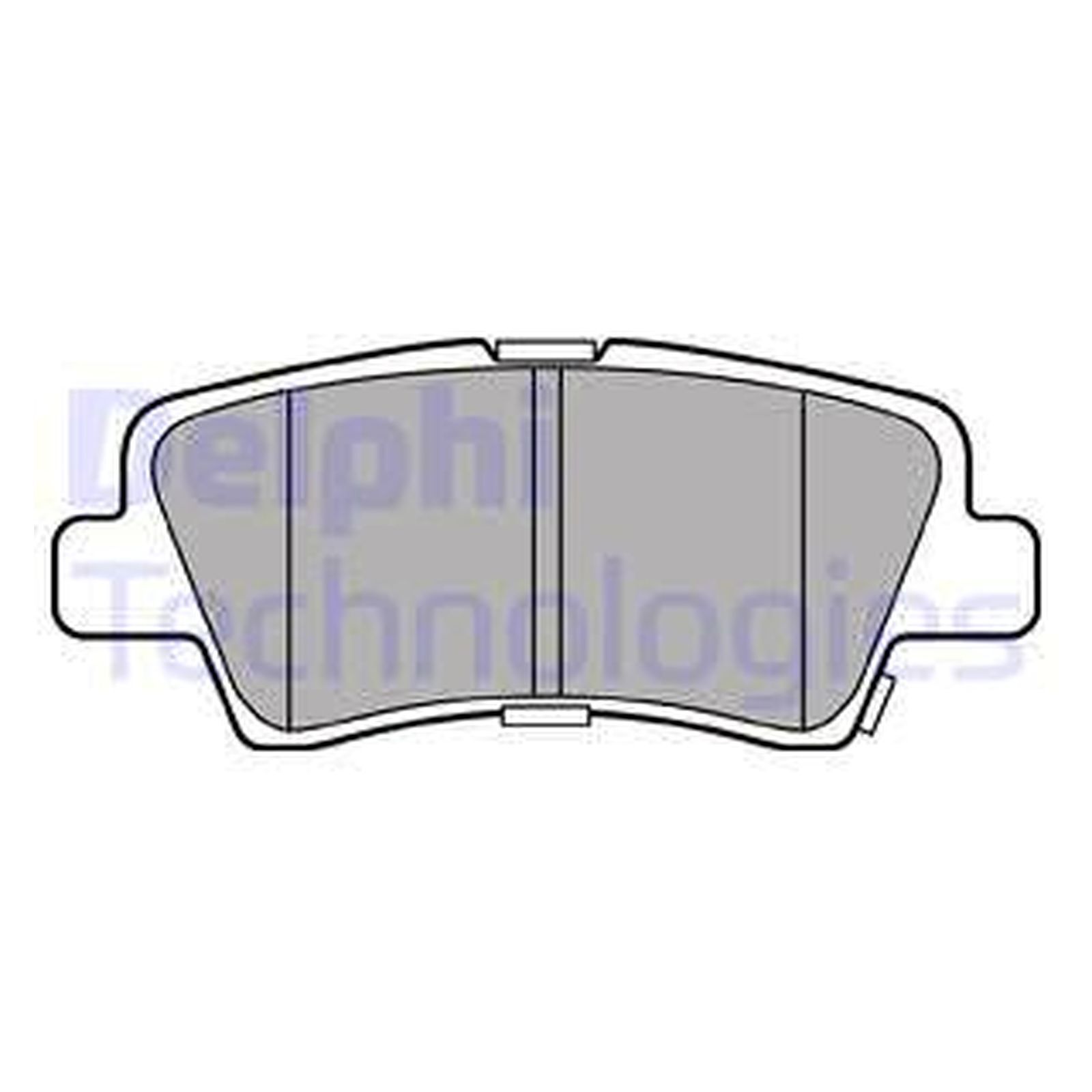 For Hyundai ix35 2.0 AWD Genuine Delphi Rear Brake Disc Pads Set | eBay UK