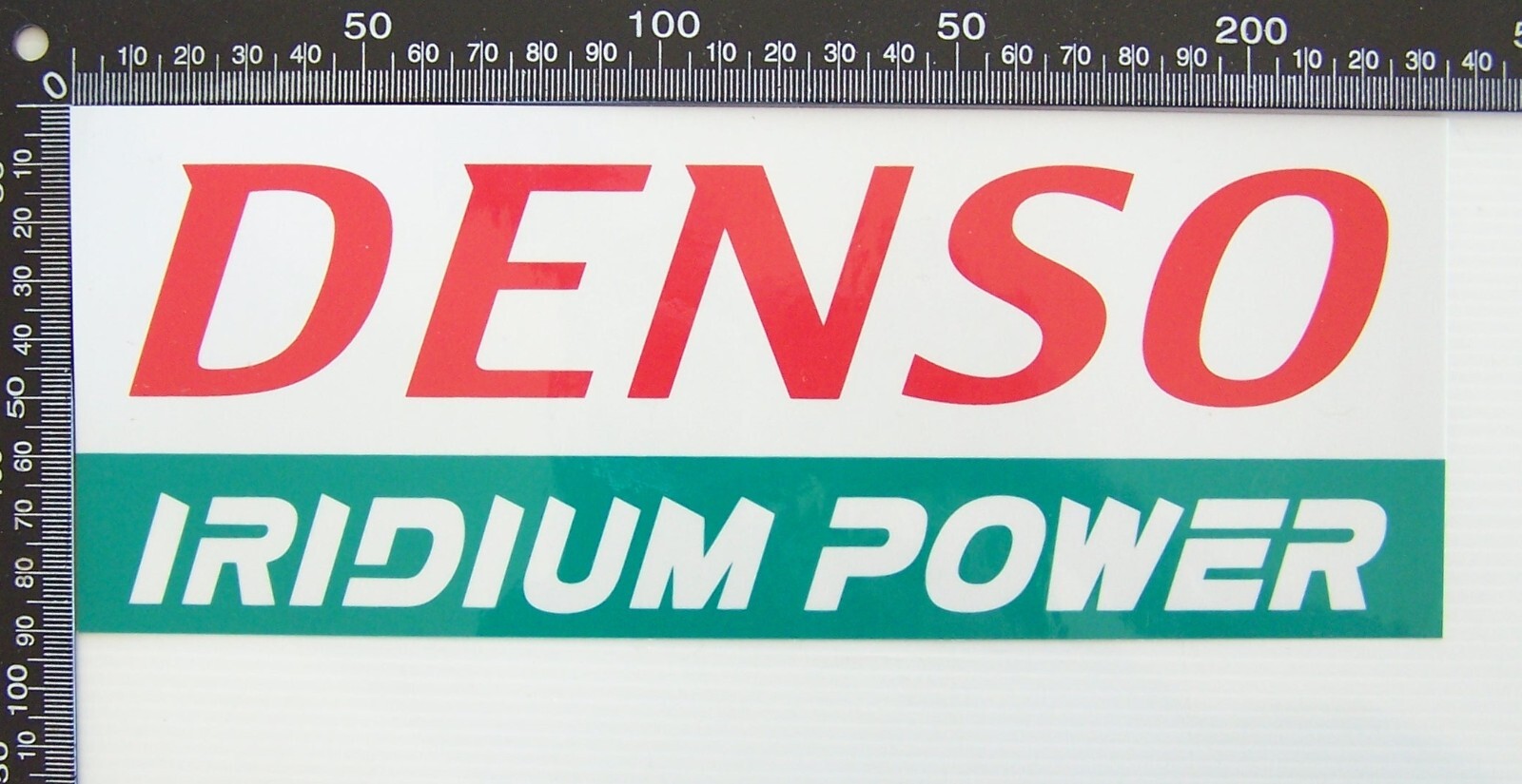 OLD DENSO IRIDIUM POWER SPARK PLUG RETAIL ADVERTISING RACING SPONSOR ...
