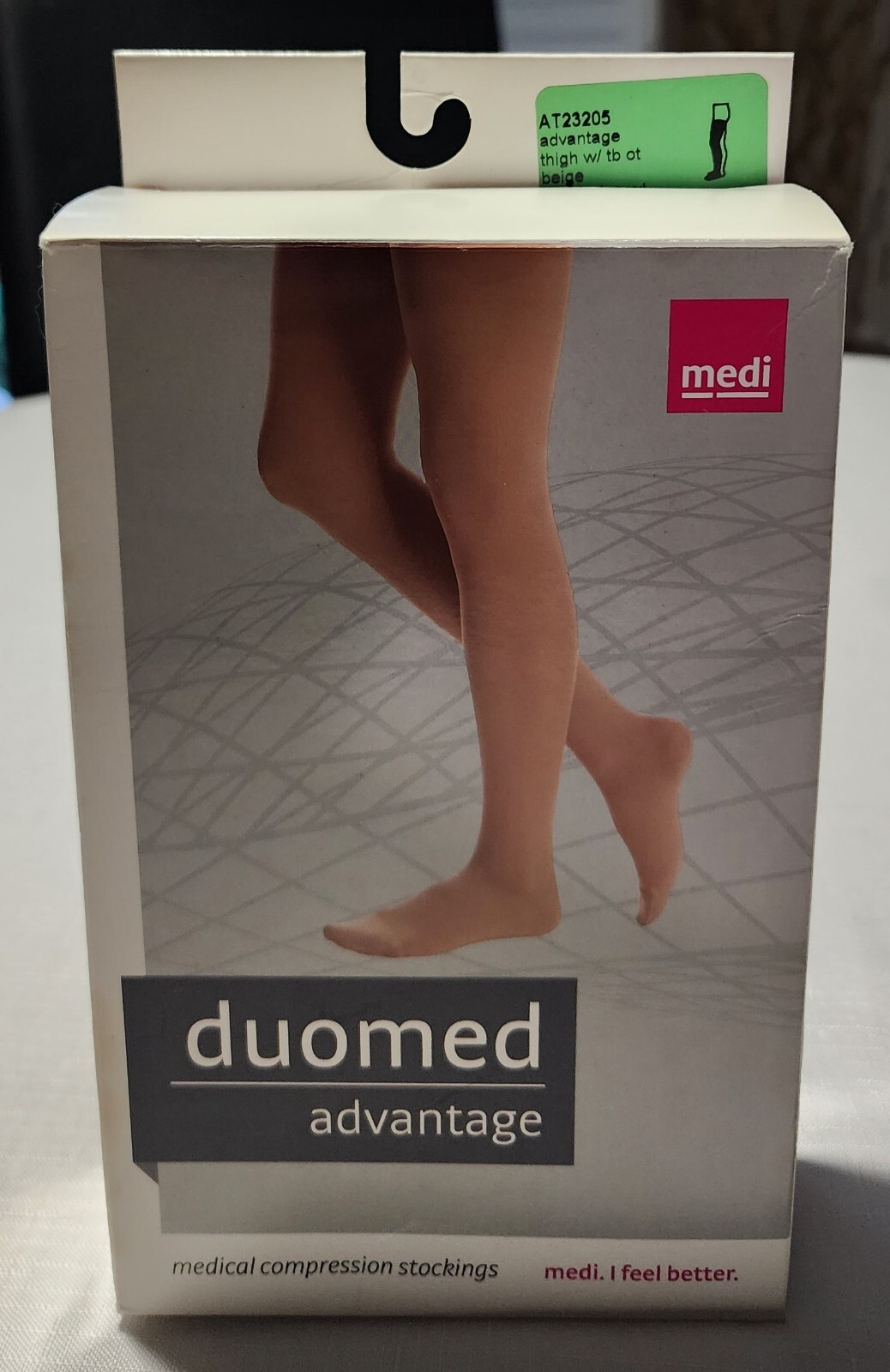 Medi Duomed Advantage Thigh Open Toe Beige 20- 30 size XXL AT23205, New | eBay