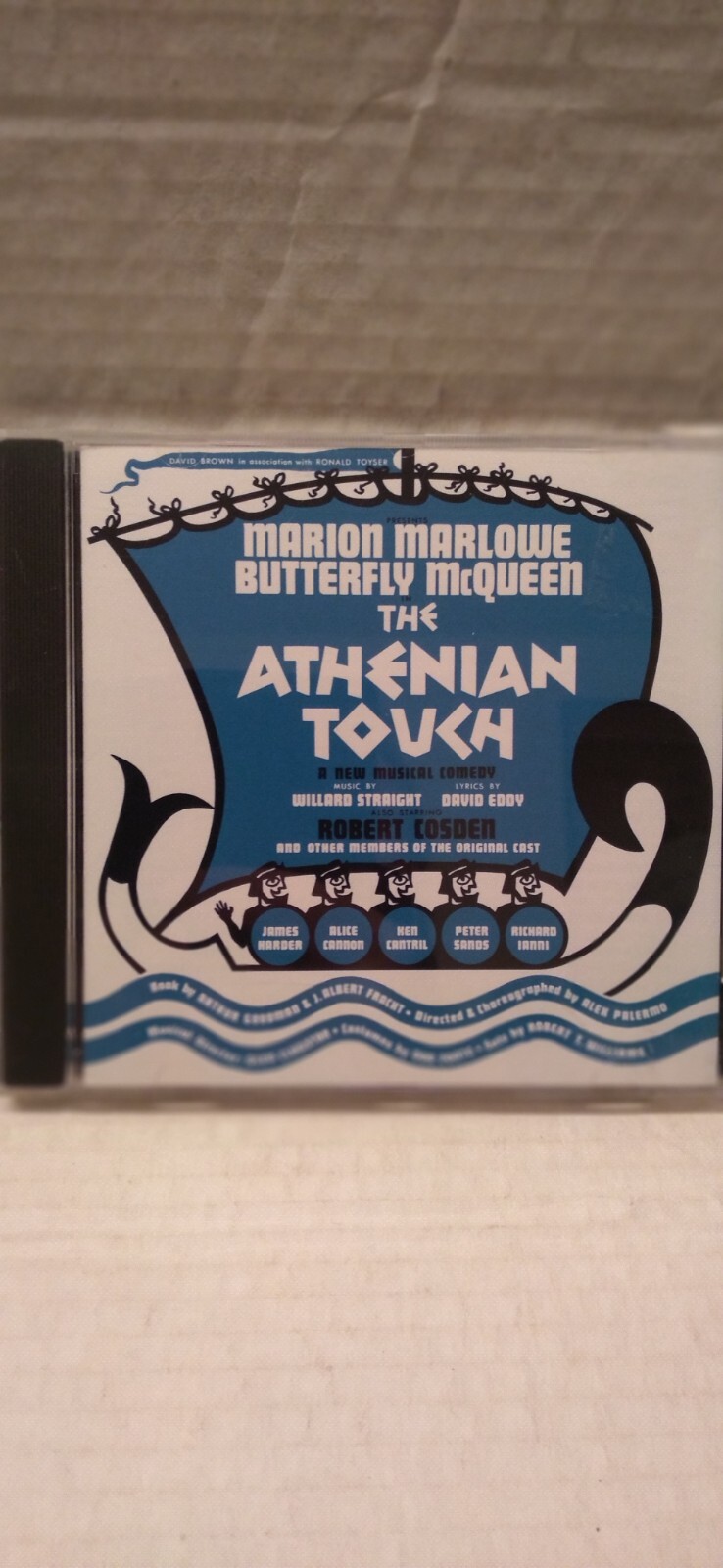 THE ATHENIAN TOUCH 1964 Original Off-broadway Cast CD 1994 AEI Records ...