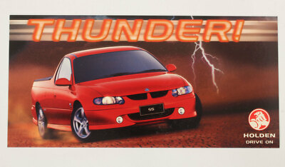 Holden VU SS Ute Commodore Sticker Original Memorabilia Man Cave New 21 ...