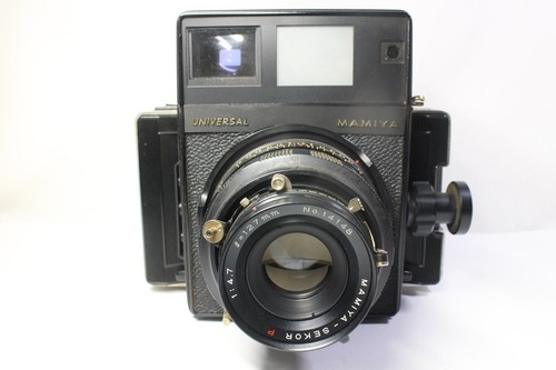 Mamiya Universal Press Film Camera + Sekor P 127mm F/4.7 MF Lens ...