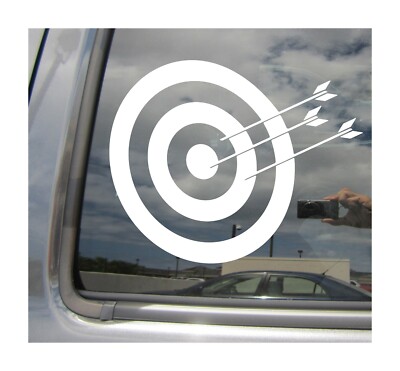 Archery Target - Archer Bow Hunting Car Auto Window Vinyl Decal Sticker ...