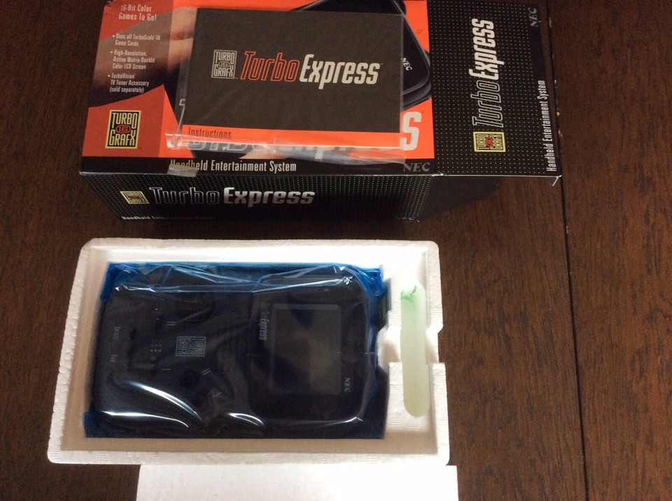 Turbo Express Handheld Video Game System Console TG-16 TurboGrafx-16 ...
