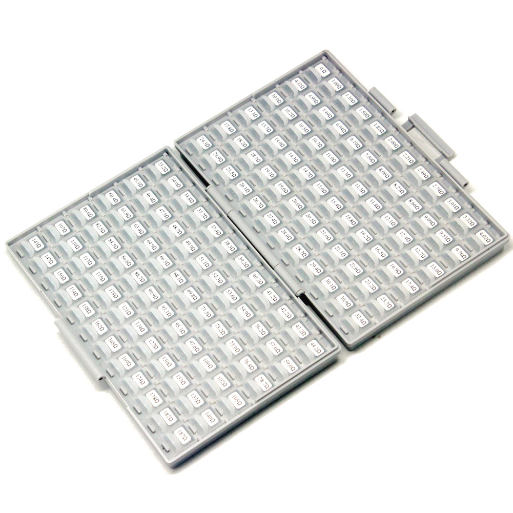 SMD SMT 0805 1% E96 resistor kit 491 values 100pc/value 4 BOX-ALL ROHS ...
