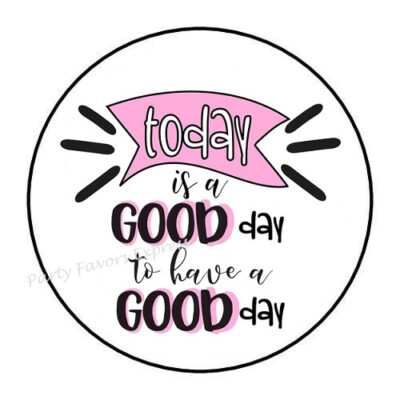 2cm 32xAufkleber Sticker Brief Post Heute Guten Tag Haben Guten Tag ...