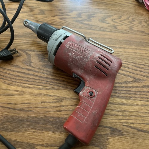Milwaukee Screw Shooter Drywall Gun 6755-1 Tested & Working 120V 0-4000 ...