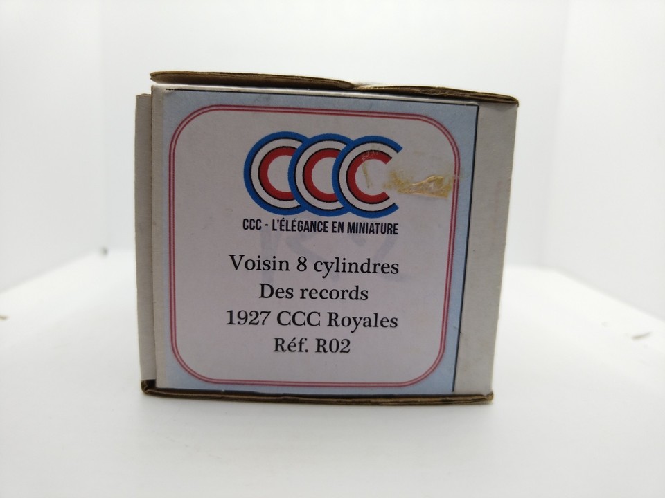CCC Model Cars 1/43 Kit Voisin 8 Cylindres Des Records 1927. Extremely ...