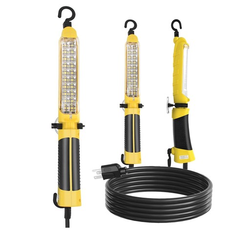 LED Trouble Light, Handheld Corded Work Lights with Strong Magnet ...