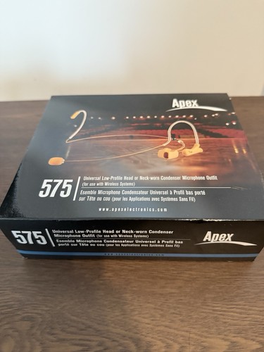Universal Apex 575 Head Or Neck-Worn Wireless Condenser Microphone Set ...