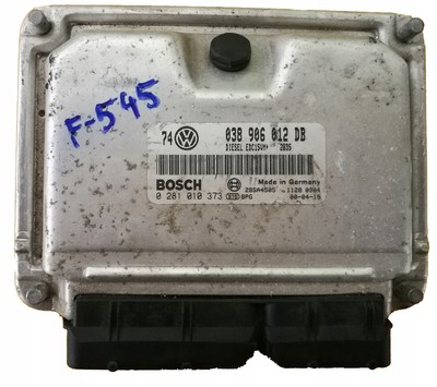 ECU VW GOLF IV 1.9TDI 038906012DB 0281010373 DOPIS | eBay