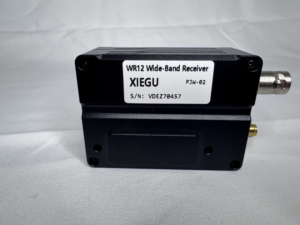 XIEGU WR12 Wide-Band Receiver for X6200 SDR Radio Open Box Complete | eBay
