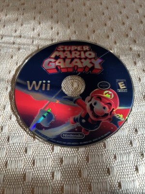 Super Mario Galaxy Nintendo Wii Disc Only Will Be Shipped In A Self ...