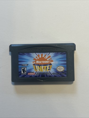 Nicktoons Unite Nickelodeon 2005 Gameboy Advance GBA Game Tested ...
