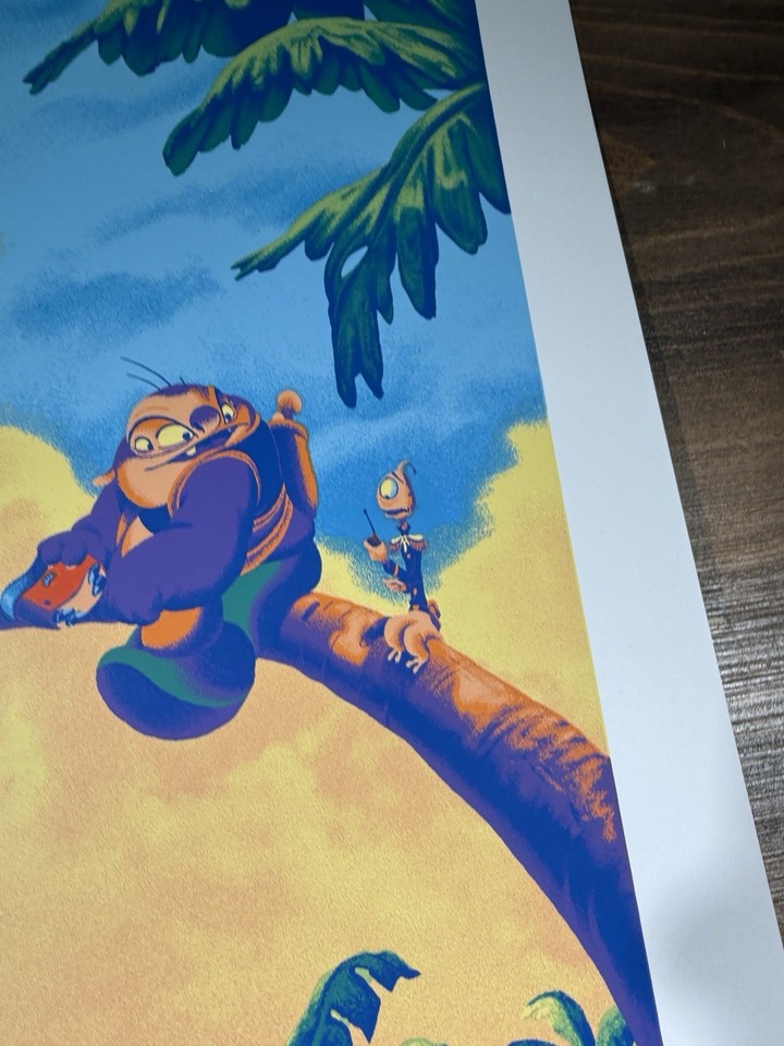 “Lilio And Stitch Art Print Movie Poster Title Edition By Mark Englert ...