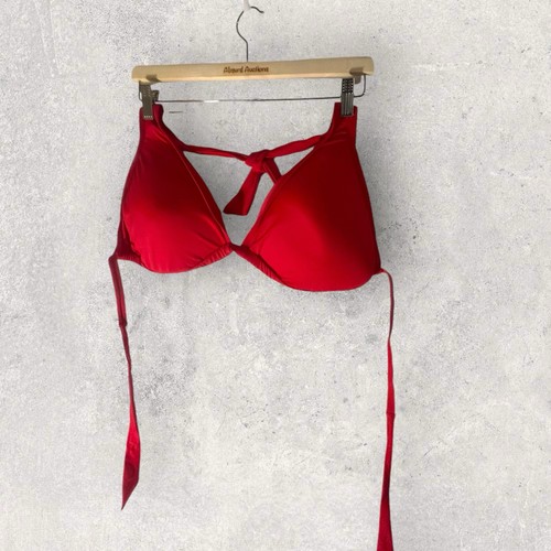 Ashley Graham x Swimsuits for All Sz 24/4XL Red NWT Bikini Top ...