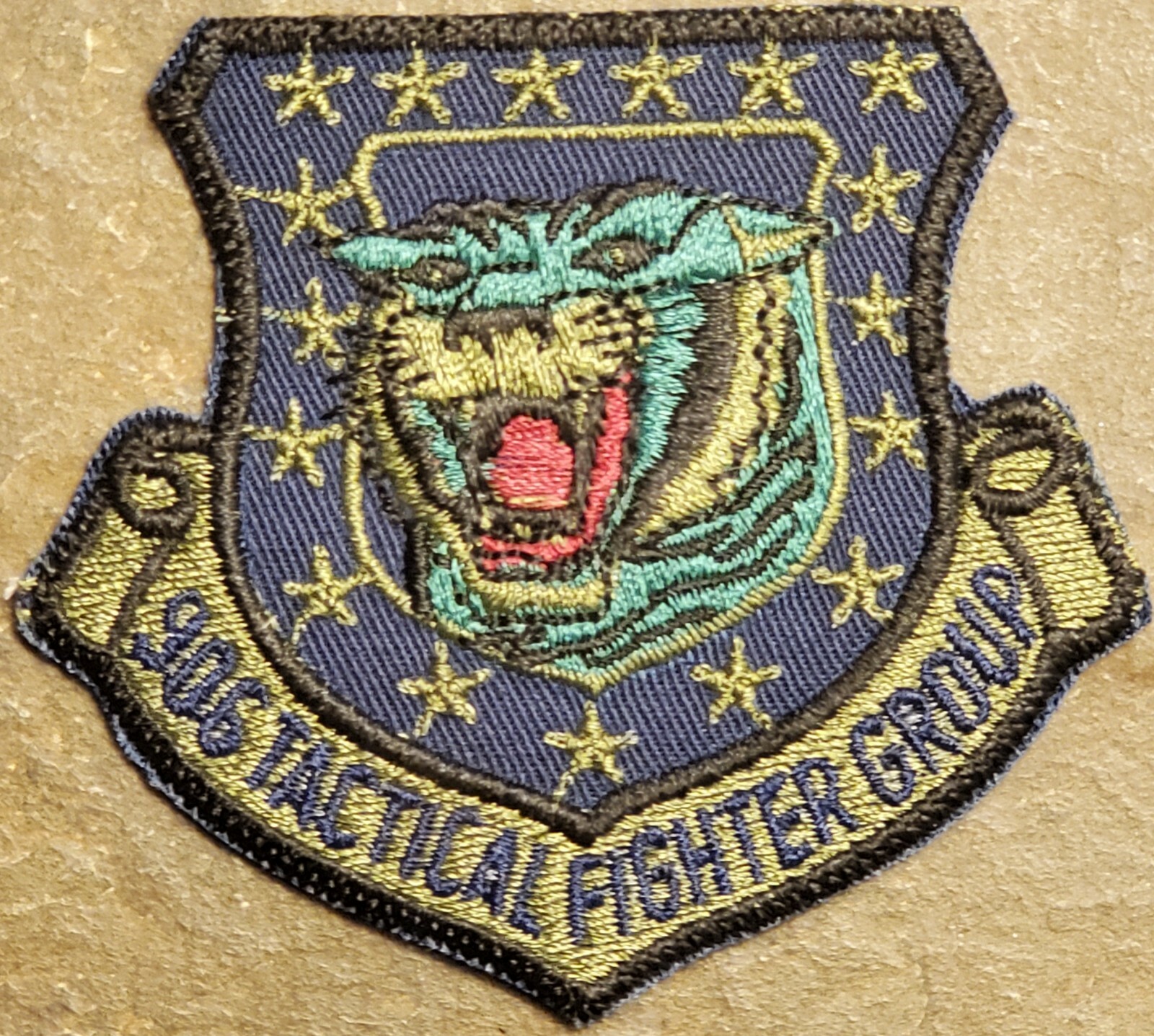 USAF AIR FORCE: 906th TACTICAL FIGHTER GROUP PATCH: WRIGHT-PATTERSON ...