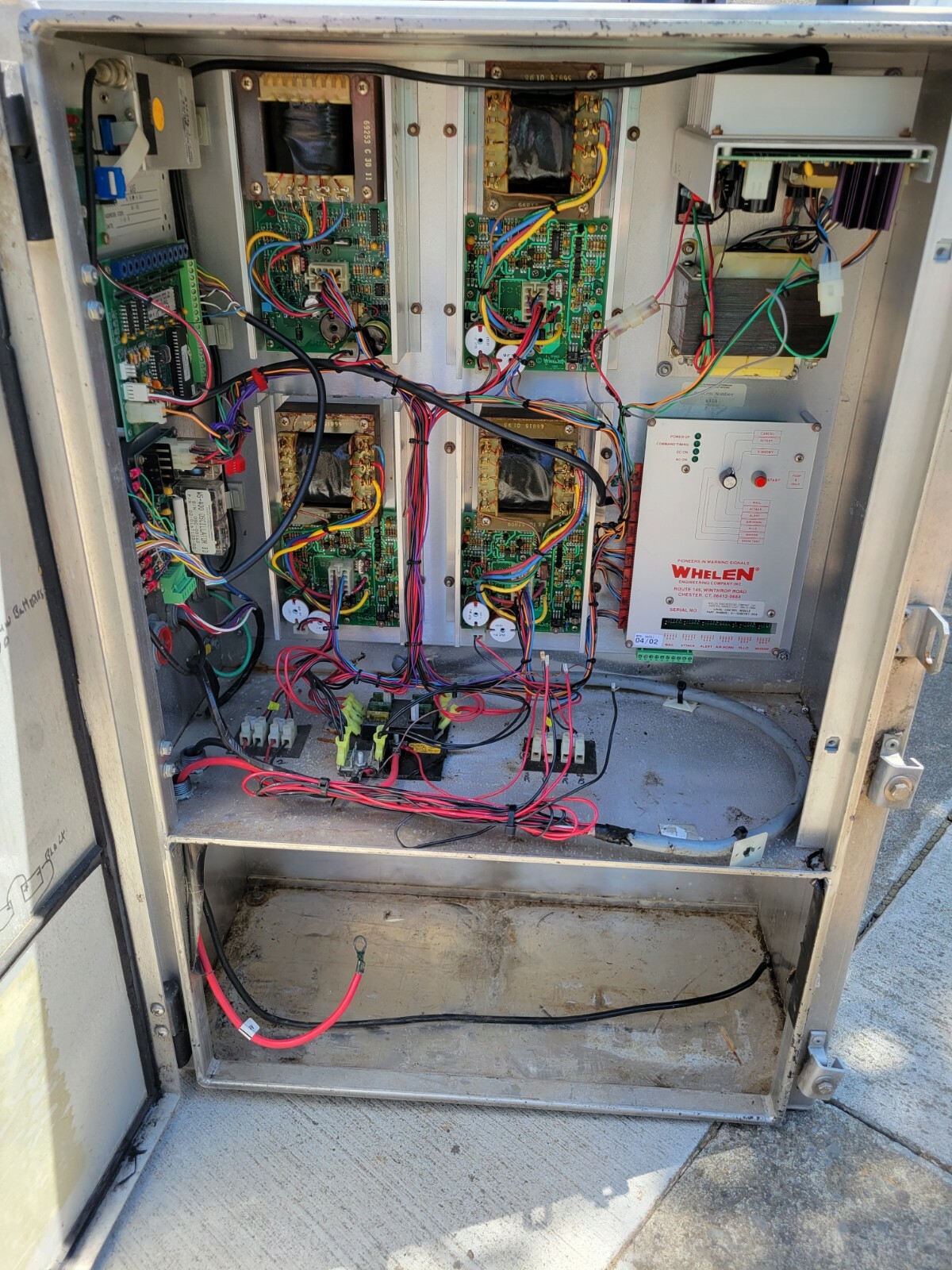 Whalen Tornado Warning Siren horn controller and rotating base | eBay