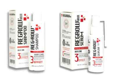 Regrow Shampoo And Regrow Serum Kit Against Hair Loss Problems | eBay