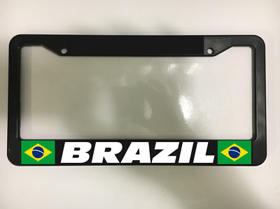 Brazil Brasília Brazilian Flag Rio de Janeiro São Paulo License Plate ...