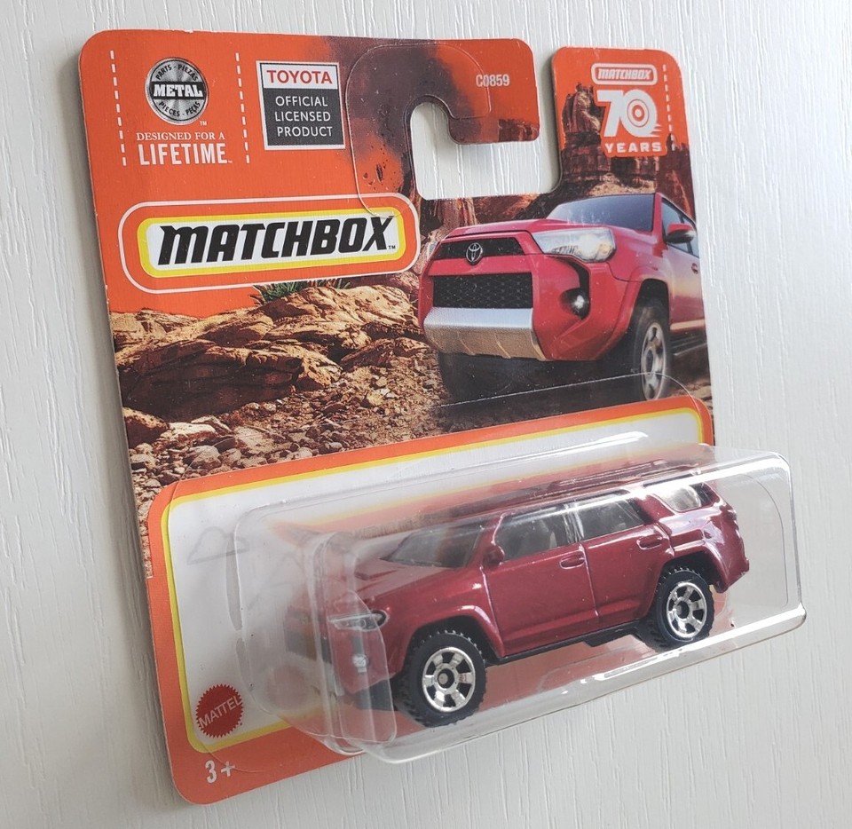 Matchbox Toyota 4Runner Diecast Toy Car Model 4x4 Truck 1:64 Unopened ...