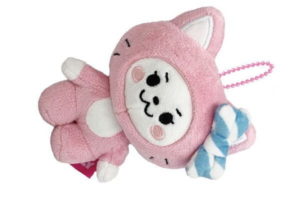 ITZY WDZY x LINE FRIENDS Official Plush Bag Charm Keychain YEJI CABBIT ...