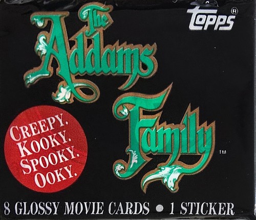The Addams Family - Trading Cards (× 1 Pack) Topps 1991 *New | eBay ...