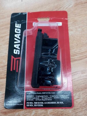 Savage Axis Magazine 243, 7mm-08, 308, 6.5 creedmoor 4 Round 55232 NEW ...