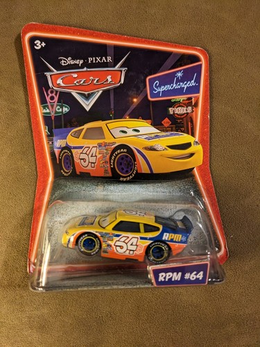 Disney Pixar Cars RPM #64 Supercharged Series L4148 Die Cast Toy New In ...