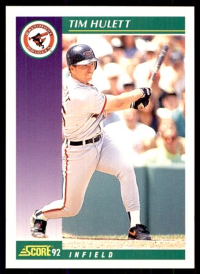 1992 Score Tim Hulett Baltimore Orioles #391 | eBay