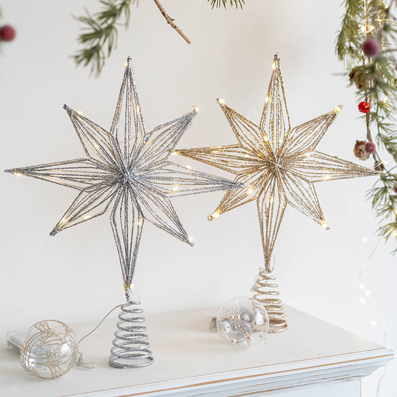 Silver Star Christmas Tree Topper The 20 Most Stylish Christmas Tree