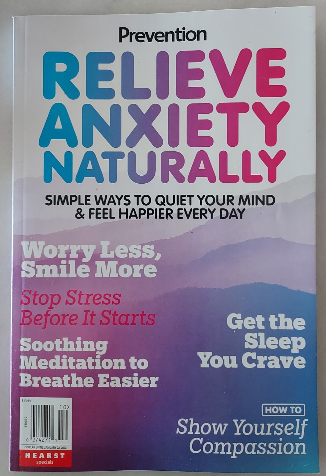 PREVENTION Magazine- RELIEVE ANXIETY NATURALLY- Simple Ways to Quiet ...