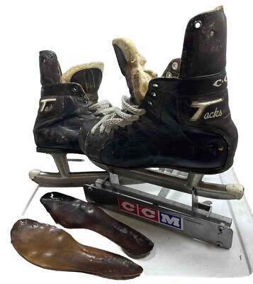 CCM Metal Display Sign + Tackaberry Prolite Ice Hockey Skates + New ...