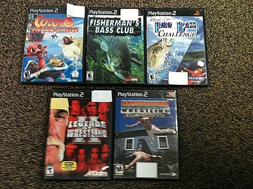 Playstation 2 (PS2) - Fishing Games (050819) | eBay