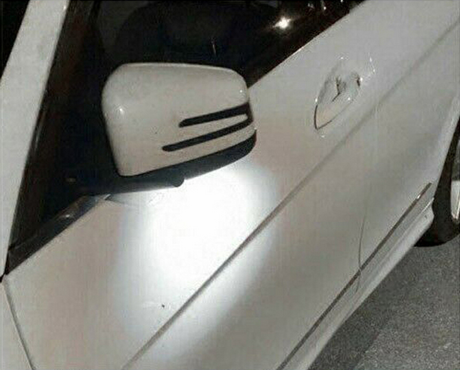 Canbus SMD LED Under Mirror Puddle Light For Mercedes C E S-Class W204 ...