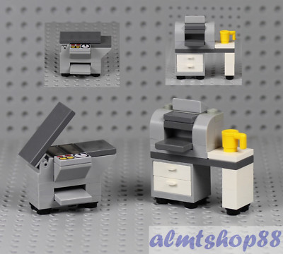 LEGO - Office Photocopier & Printer - Minifigure Desktop Computer ...