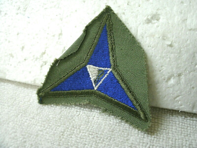 MILITARY PATCH--US Army 3rd Corp--WWII-- Embroidered 1940-50's ...