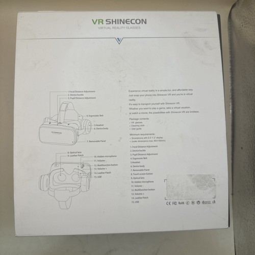 VR Shinecon Virtual Reality Glasses 4.7-6.0” iOS for Android Smartphones SC-G04E | eBay
