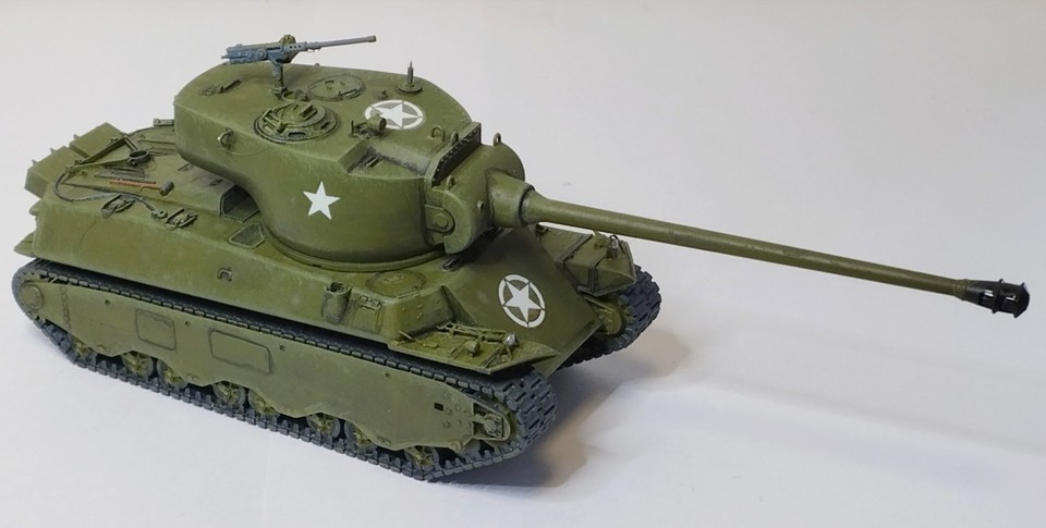 SSModel 72544 - US Heavy Tank M6A2E1, 1:72, gebaut + bemalt | eBay.de