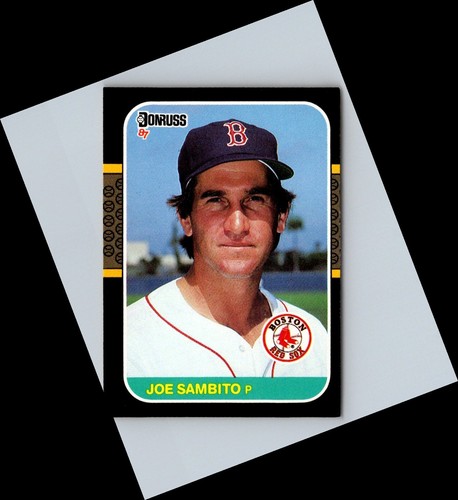 1987 Donruss Joe Sambito #421 Boston Red Sox Baseball Card | eBay