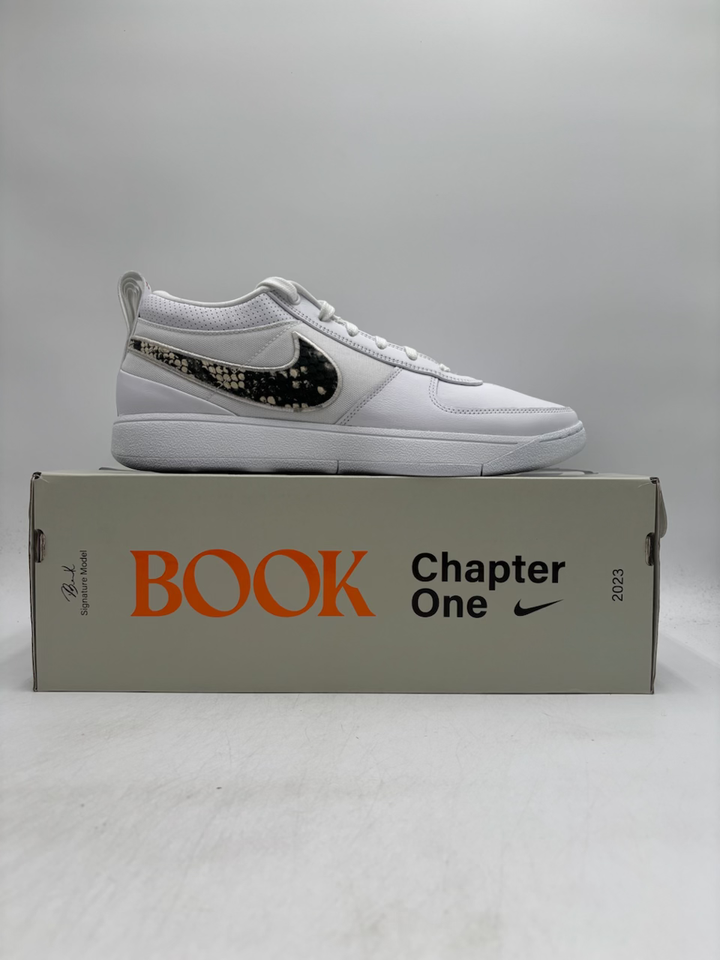 Nike BOOK 1 RATTLESNAKE FJ4249 101 Men's NEW Sneakers White Multiple ...