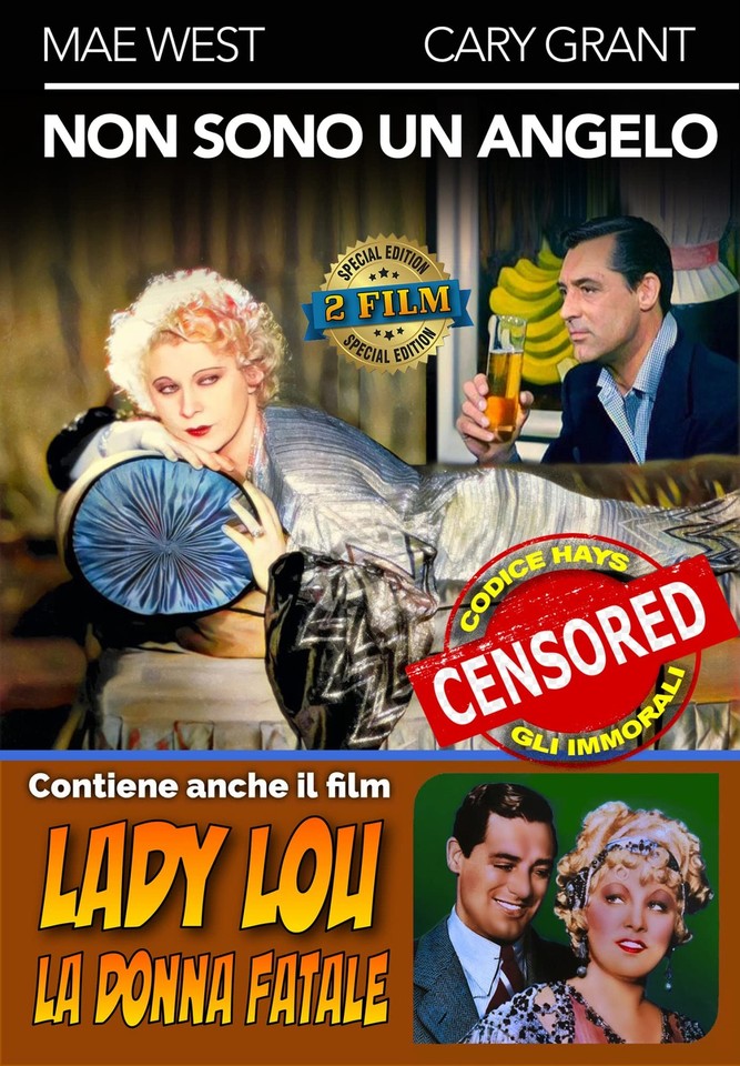 Non Sono Un Angelo / Lady Lou - La Donna fatale (DVD) Edward Arnold ...