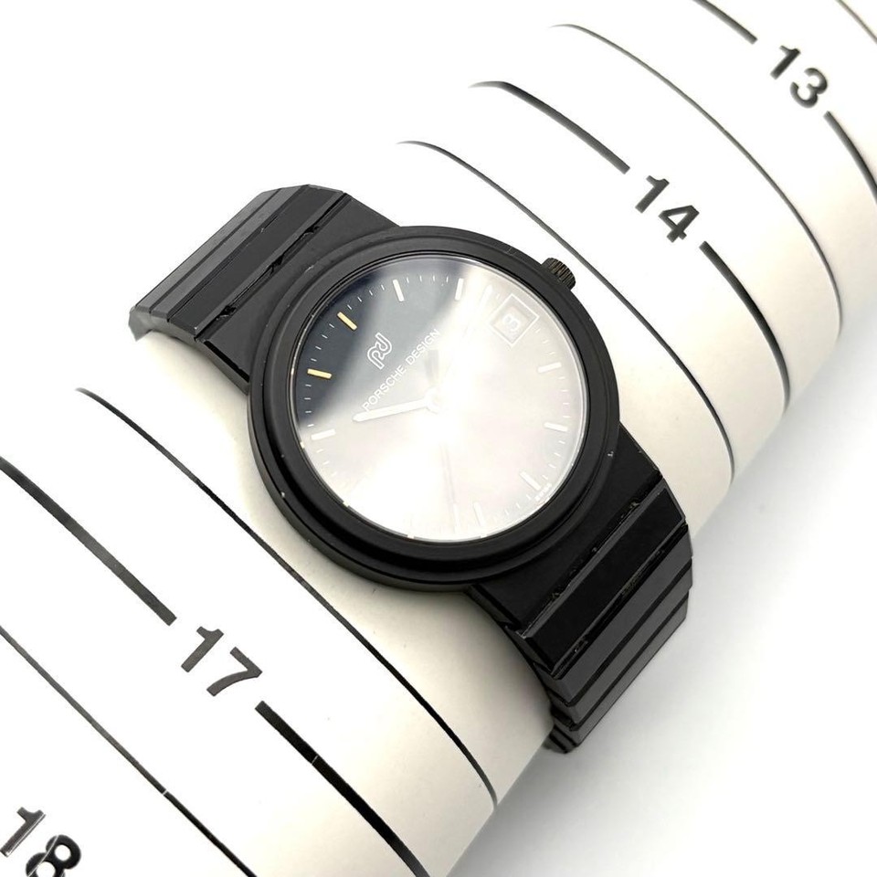 [Excellent Condition, Rare, Working] Porsche Design IWC Fish Crown Date ...