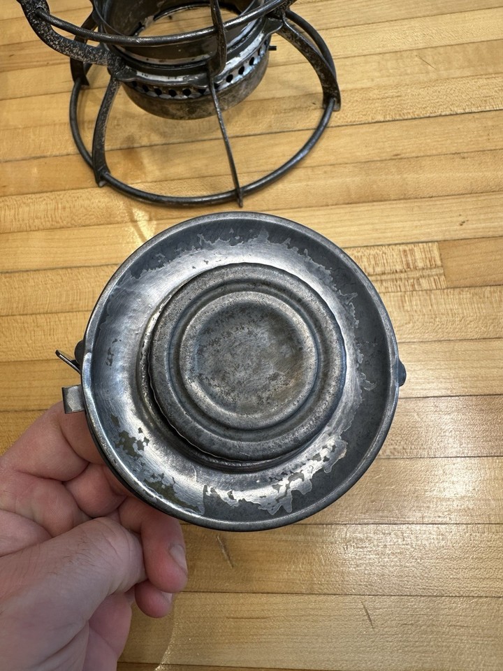 Pennsylvania Railroad Lantern “Casey” Original LARGE Etched Logo Globe ...