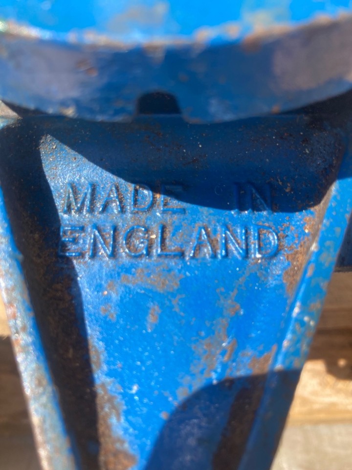 Record Junior No 51 Table / Bench Mount Vice 6 Inch Jaws Blue Made In ...