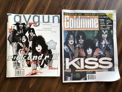 KISS Goldmine & raygun Magazines - New! Vintage - 1998 | eBay