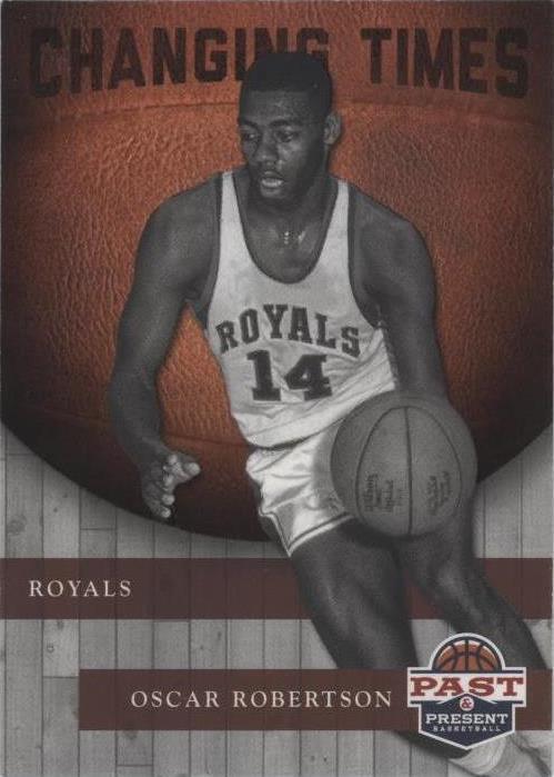 2011-12 Past & Present - Changing Times Oscar Robertson #2 for sale ...