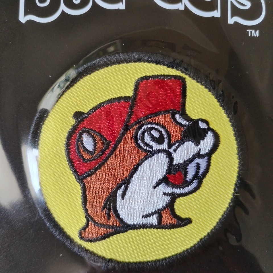 Buc-ee's Beaver Round Logo Embroidered Iron-on Patch - Bucees NEW ...